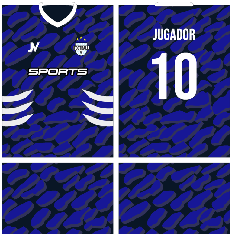 Jersey Vectors Blue Black › jerseyvectors.com